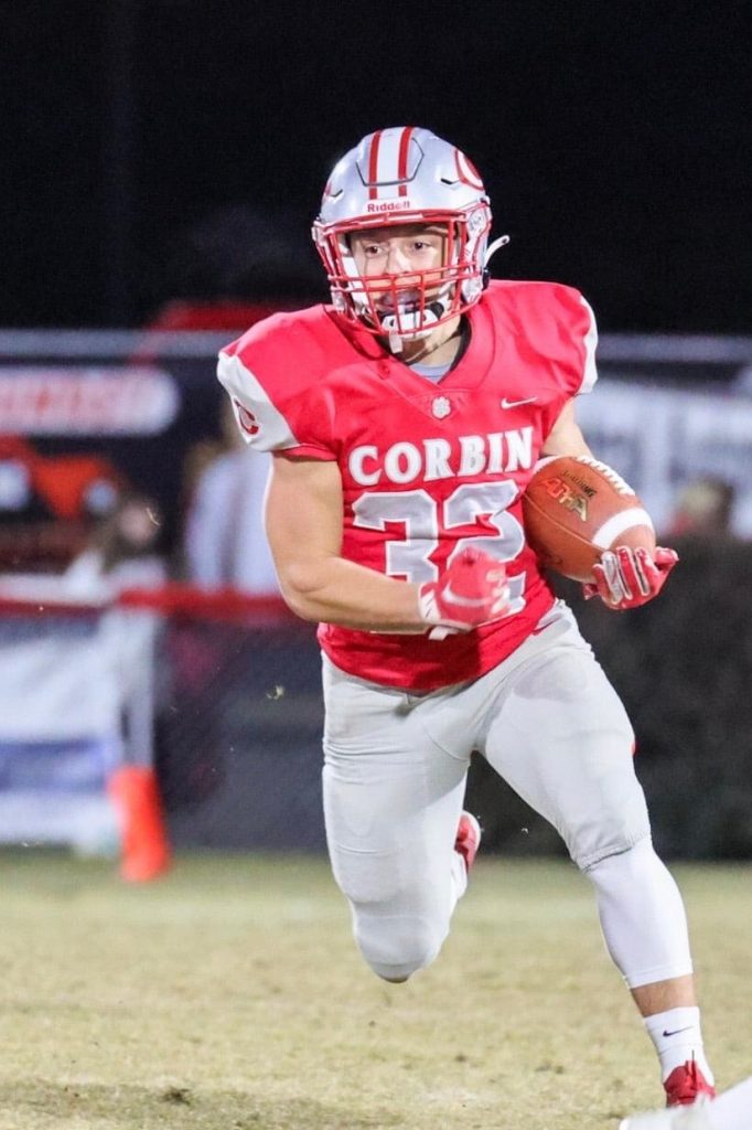 The clock is striking ’12’ for Corbin’s Ethan Gregory (’24 ...