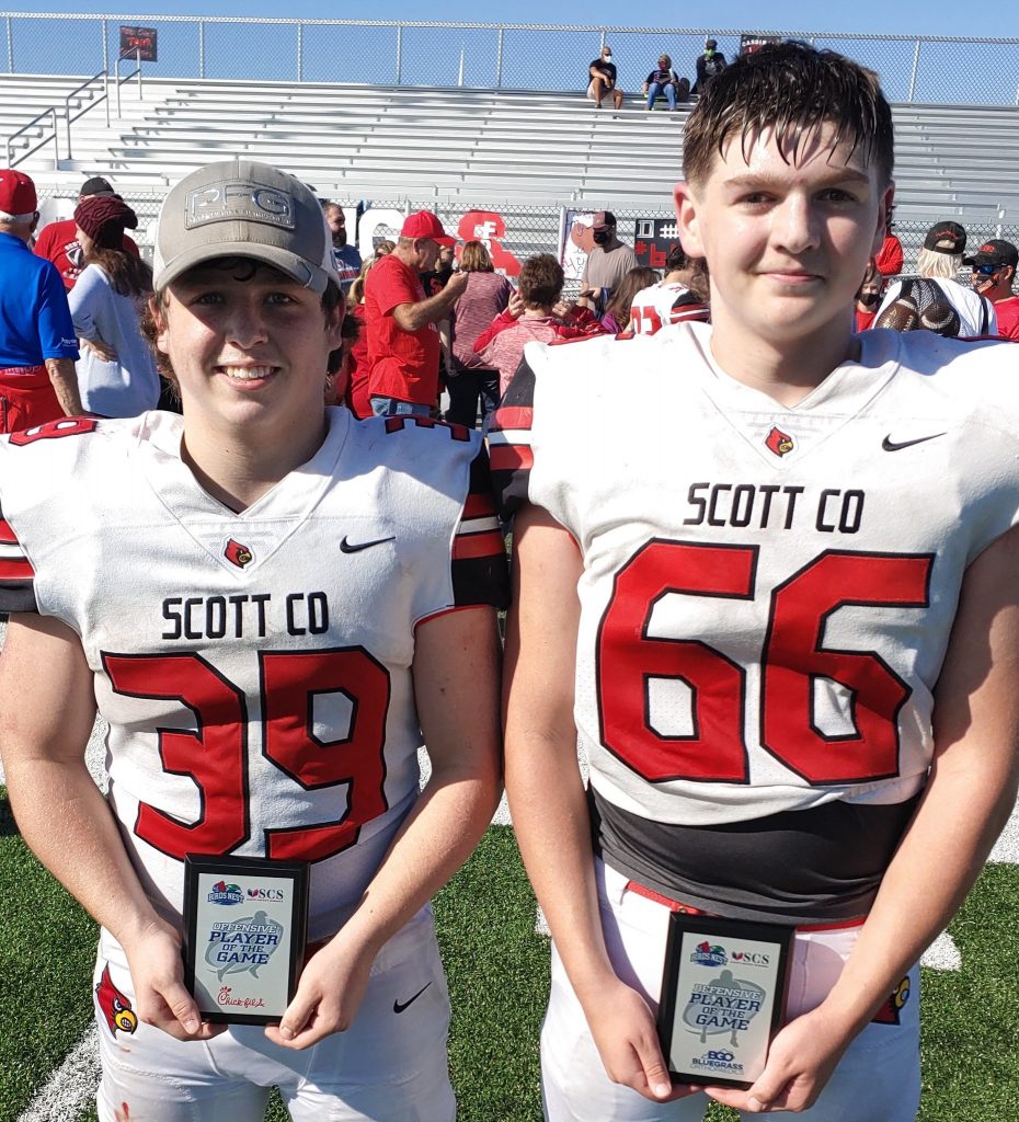 Jacob Fryman, ’24 FB, and Scott County are back in the 5A title hunt ...
