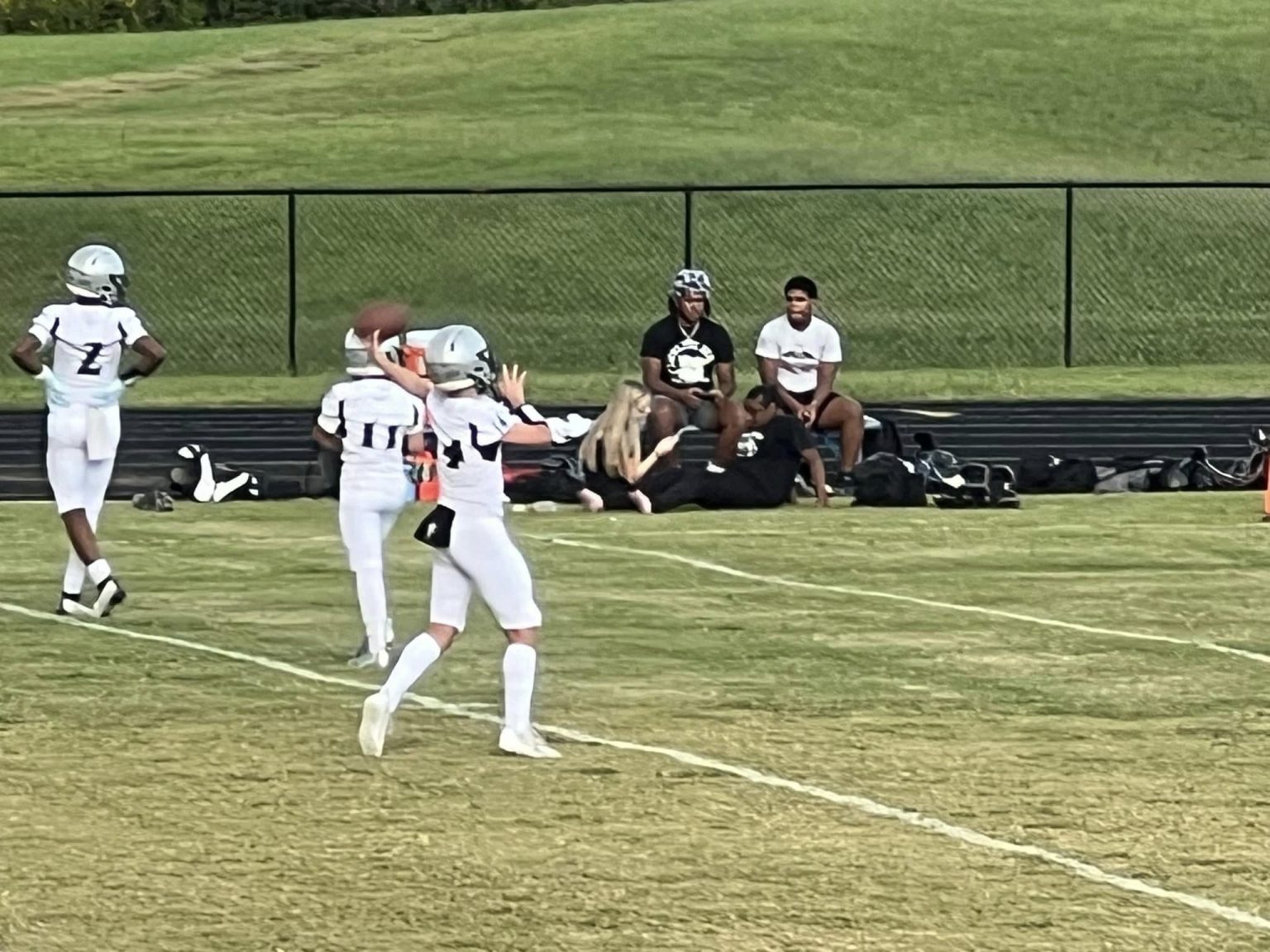 Middle School Spotlight: Caden Scott, (QB, ’28), from Trigg Middle, is ...