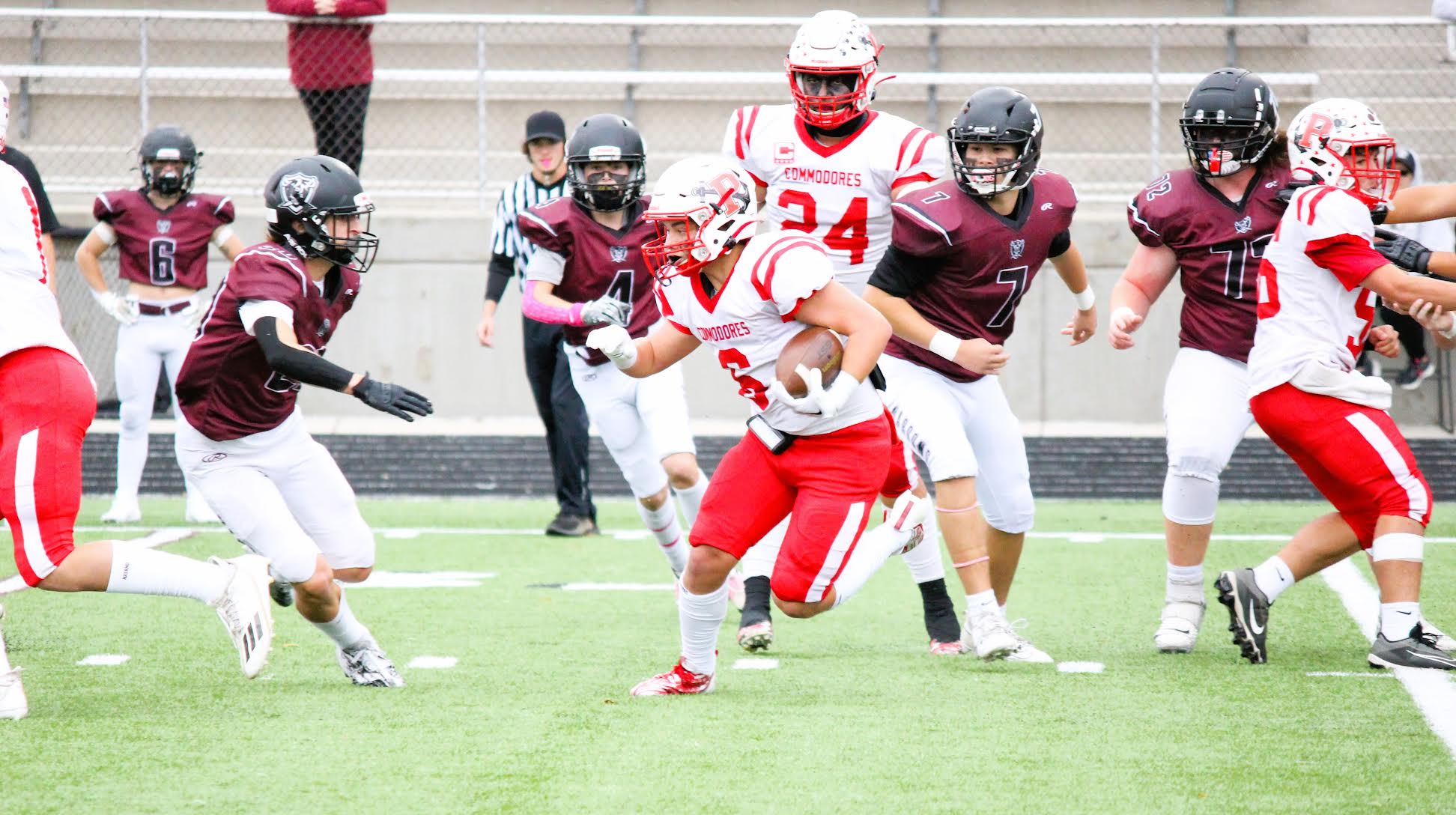 Middle School Spotlight: Bryson Johnson, the best MS football player in ...