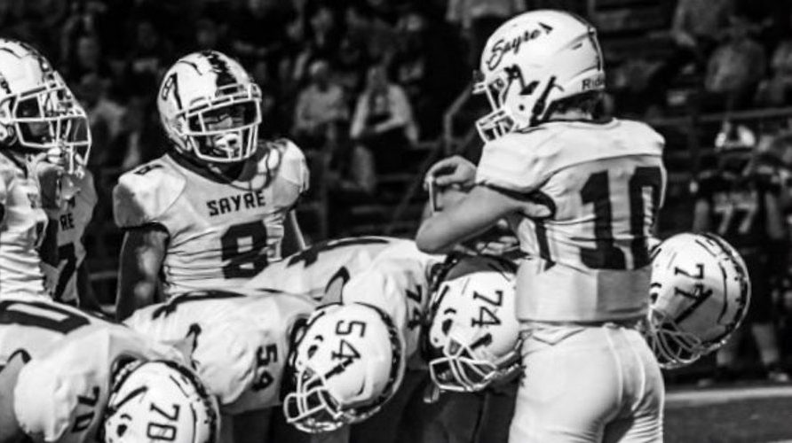 Luke Pennington is Sayre’s ‘Sharp-shooter’ @lpennington_10 @HerdFB ...