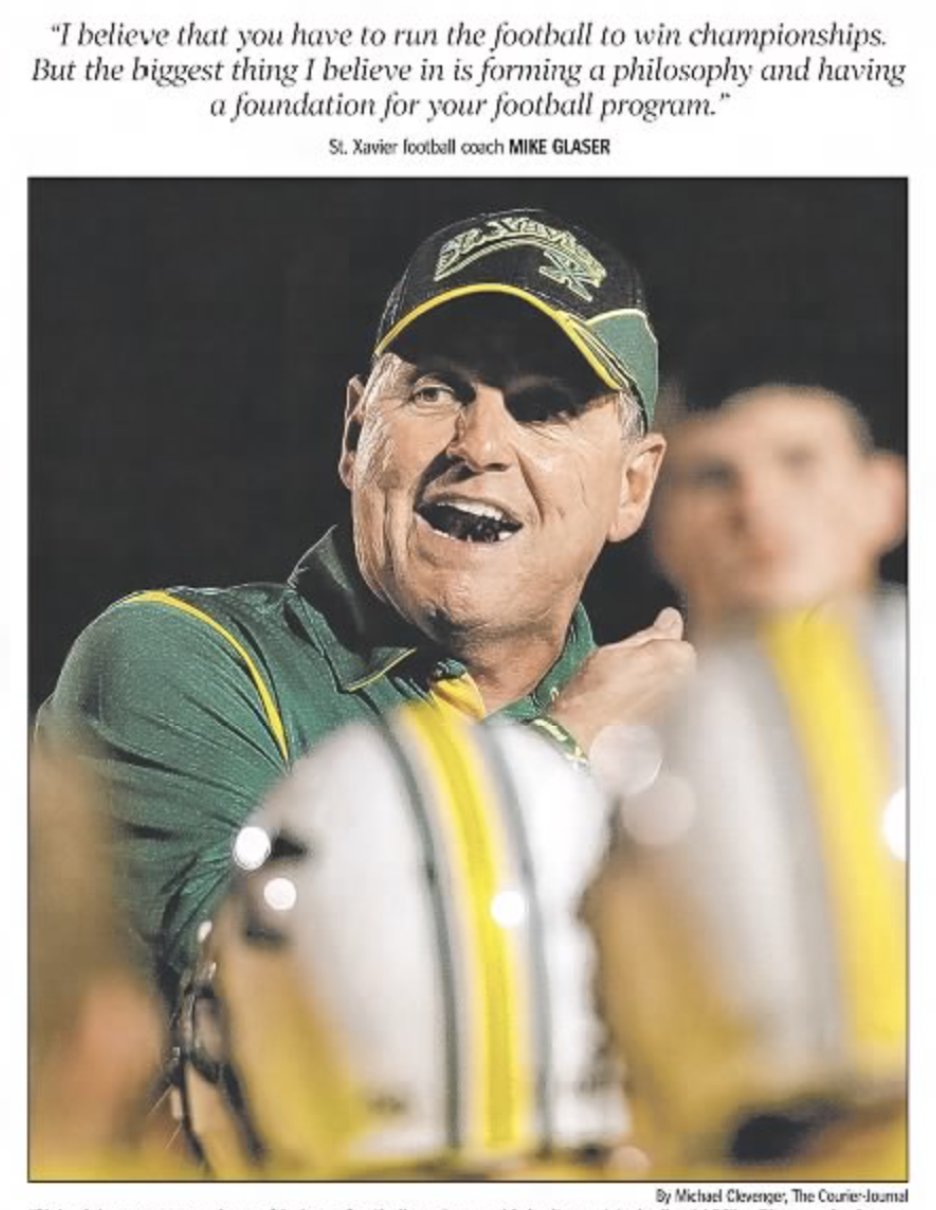 Slow Motion Replay: Mike Glaser from St. Xavier was ‘Everyone’s Coach ...