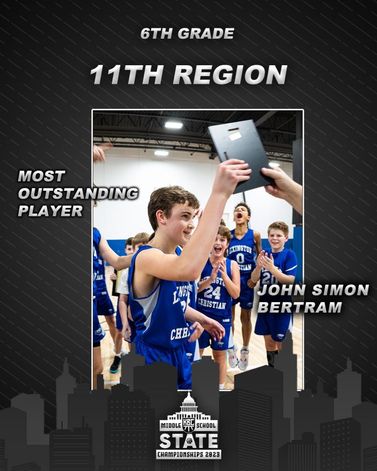 Freshman John Simon Bertram from Lexington Christian Academy is our Big ...
